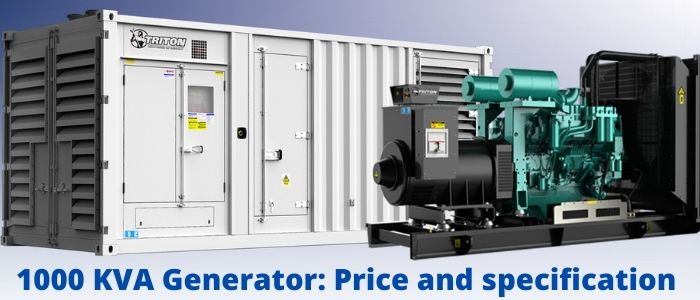 1000kVA Generator: Price and specification - DigitalGpoint